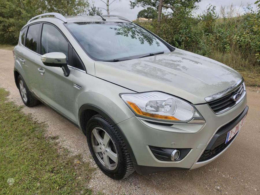 Pelēks Ford Kuga 2010 Utena, ar dzinēja tilpumu 2.00 L un nobraukumu 289 tūkst. km par 3600 €, foto 1 vietnē AUTOMOTO.COM.LV