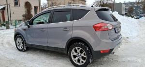 Grey Ford Kuga 2011 in Panevezys, with an engine capacity of 2.00 L and mileage of 216 thousand km for 5600 €, photo 3 on AUTOMOTO.COM.LV