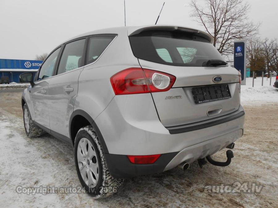 Grey Ford Kuga 2011 in Viljandi, with an engine capacity of 2.00 L and mileage of 219 thousand km for 6990 €, photo 4 on AUTOMOTO.COM.LV