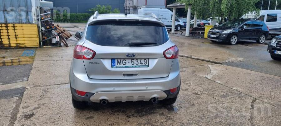 Grey Ford Kuga 2011 in Riga, with an engine capacity of 2.00 L and mileage of 259 thousand km for 5000 €, photo 7 on AUTOMOTO.COM.LV