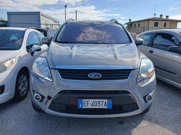 Grey Ford Kuga 2011 in Kaunas, with an engine capacity of 2.00 L and mileage of 150 thousand km for 2999 €, photo 1 on AUTOMOTO.COM.LV