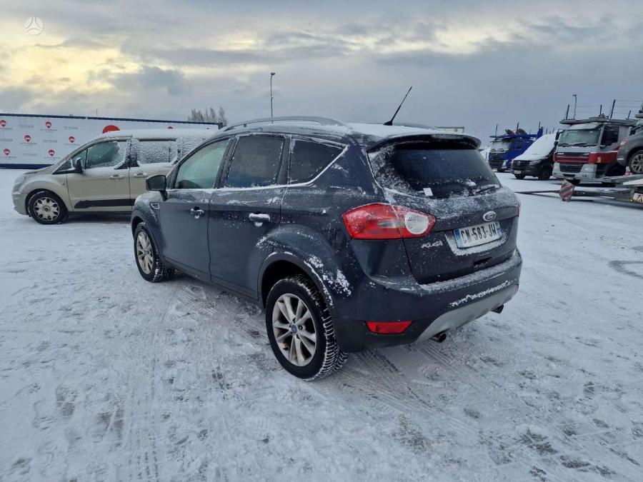 Grey Ford Kuga 2012 in Taurage, with an engine capacity of 2.00 L and mileage of 240 thousand km for 4600 €, photo 3 on AUTOMOTO.COM.LV