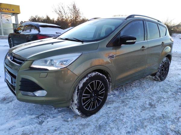 Pelēks Ford Kuga 2012 Panevēža, ar dzinēja tilpumu 2.00 L un nobraukumu 203 tūkst. km par 8500 €, foto 1 vietnē AUTOMOTO.COM.LV