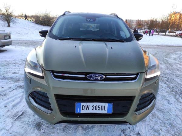 Pelēks Ford Kuga 2012 Panevēža, ar dzinēja tilpumu 2.00 L un nobraukumu 203 tūkst. km par 8500 €, foto 4 vietnē AUTOMOTO.COM.LV