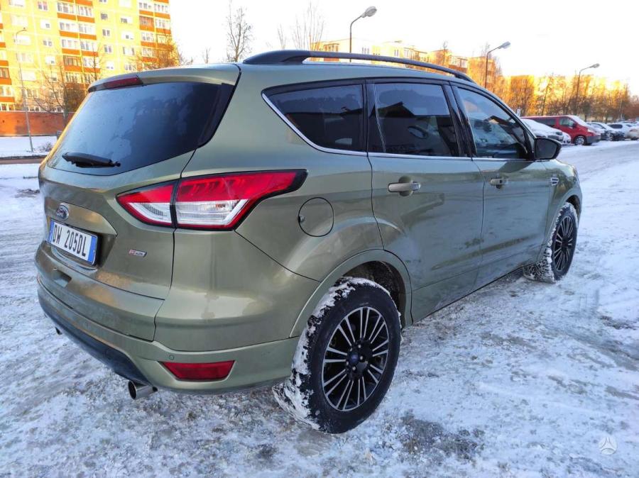 Pelēks Ford Kuga 2012 Panevēža, ar dzinēja tilpumu 2.00 L un nobraukumu 203 tūkst. km par 8500 €, foto 8 vietnē AUTOMOTO.COM.LV