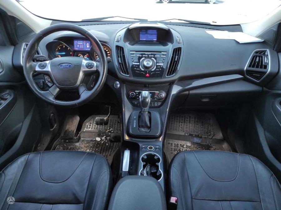 Pelēks Ford Kuga 2012 Panevēža, ar dzinēja tilpumu 2.00 L un nobraukumu 203 tūkst. km par 8500 €, foto 18 vietnē AUTOMOTO.COM.LV