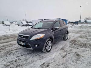Pelēks Ford Kuga 2012 Tauragė, ar dzinēja tilpumu 2.00 L un nobraukumu 270 tūkst. km par 4600 €, foto  vietnē AUTOMOTO.COM.LV