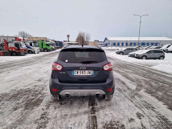 Grey Ford Kuga 2012 in Taurage, with an engine capacity of 2.00 L and mileage of 270 thousand km for 4600 €, photo 4 on AUTOMOTO.COM.LV