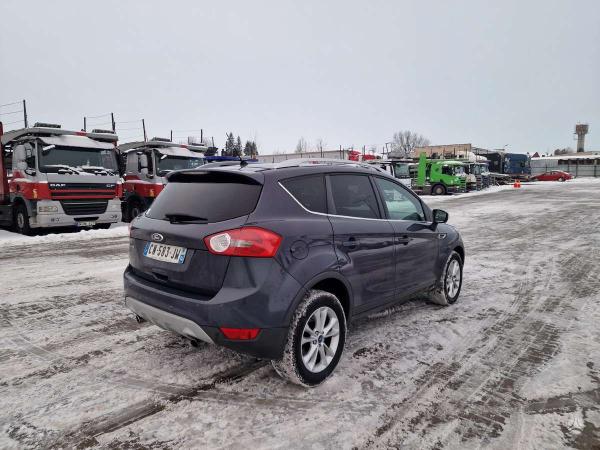 Grey Ford Kuga 2012 in Taurage, with an engine capacity of 2.00 L and mileage of 270 thousand km for 4600 €, photo 5 on AUTOMOTO.COM.LV