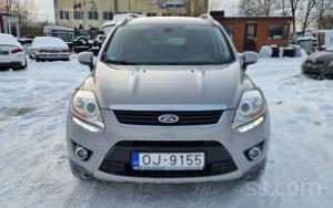 Grey Ford Kuga 2012 in Riga, with an engine capacity of 2.00 L and mileage of 274 thousand km for 6750 €, photo  on AUTOMOTO.COM.LV
