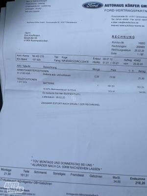 Серый Форд Куга 2012 в Вильнюс, объемом двигателя 2.00 л и пробегом 130 тыс. км за 5900 €, фото 27 на AUTOMOTO.COM.LV