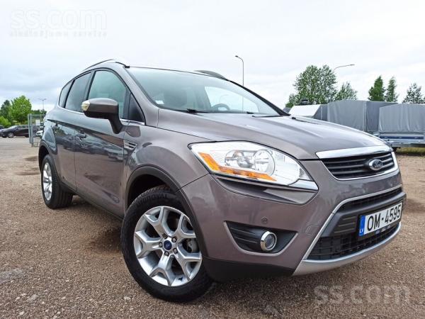 Grey Ford Kuga 2012 in Daugavpils, with an engine capacity of 2.00 L and mileage of 0 thousand km for 7150 €, photo 2 on AUTOMOTO.COM.LV