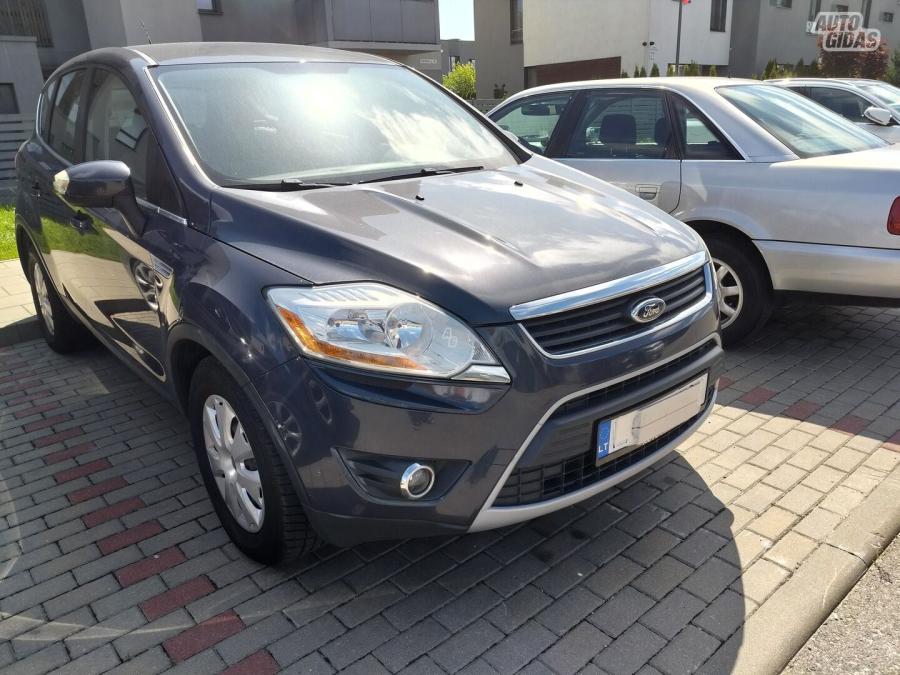 Grey Ford Kuga 2012 in Vilnius, with an engine capacity of 2.00 L and mileage of 248 thousand km for 4900 €, photo 1 on AUTOMOTO.COM.LV