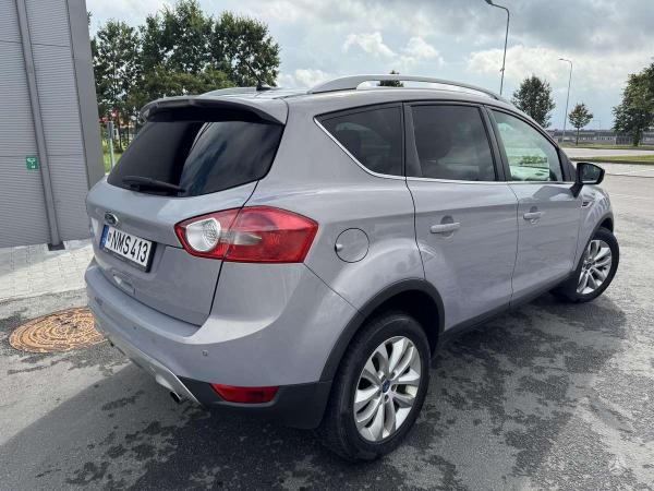 Grey Ford Kuga 2012 in Panevezys, with an engine capacity of 2.00 L and mileage of 240 thousand km for 6000 €, photo 8 on AUTOMOTO.COM.LV