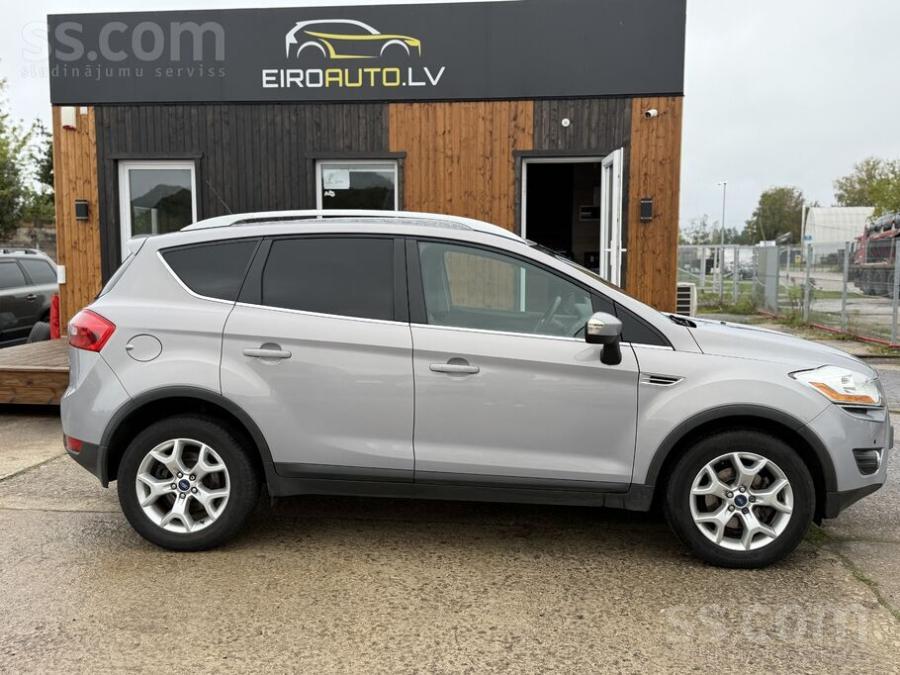 Grey Ford Kuga 2012 in Riga, with an engine capacity of 2.00 L and mileage of 244 thousand km for 6850 €, photo 16 on AUTOMOTO.COM.LV