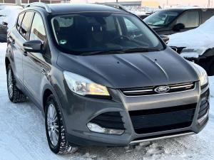 Grey Ford Kuga 2013 in Kretinga, with an engine capacity of 2.00 L and mileage of 260 thousand km for 7450 €, photo 4 on AUTOMOTO.COM.LV