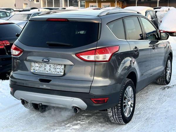 Grey Ford Kuga 2013 in Kretinga, with an engine capacity of 2.00 L and mileage of 260 thousand km for 7450 €, photo 6 on AUTOMOTO.COM.LV