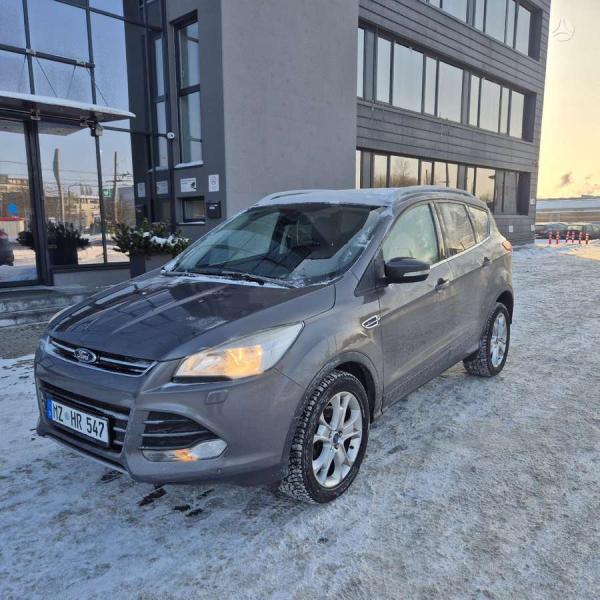 Pelēks Ford Kuga 2013 Kauņa, ar dzinēja tilpumu 2.00 L un nobraukumu 169 tūkst. km par 8800 €, foto 1 vietnē AUTOMOTO.COM.LV