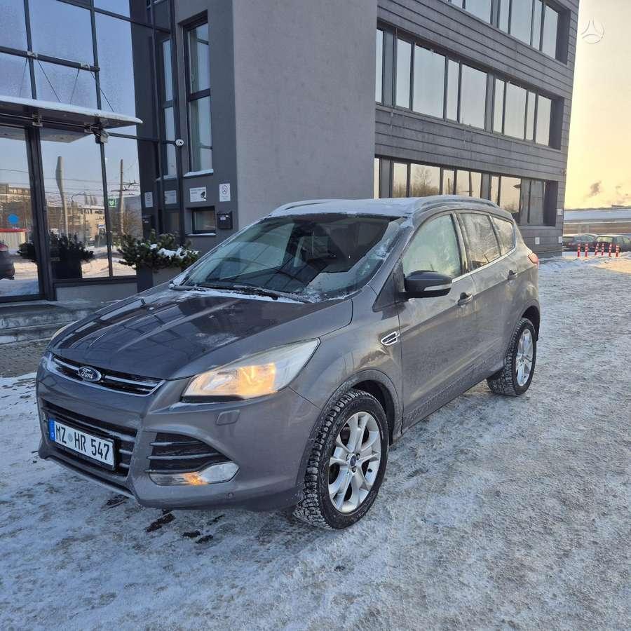 Pelēks Ford Kuga 2013 Kauņa, ar dzinēja tilpumu 2.00 L un nobraukumu 169 tūkst. km par 8800 €, foto 1 vietnē AUTOMOTO.COM.LV