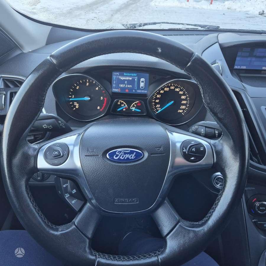 Pelēks Ford Kuga 2013 Kauņa, ar dzinēja tilpumu 2.00 L un nobraukumu 169 tūkst. km par 8800 €, foto 12 vietnē AUTOMOTO.COM.LV