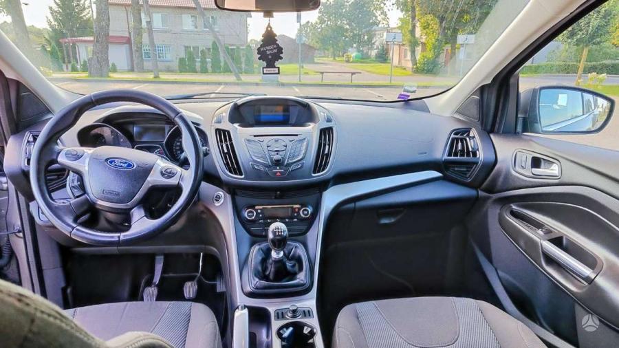 Pelēks Ford Kuga 2013 Tauragė, ar dzinēja tilpumu 2.00 L un nobraukumu 236 tūkst. km par 6600 €, foto 9 vietnē AUTOMOTO.COM.LV