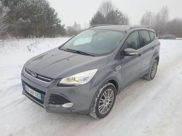 Pelēks Ford Kuga 2013 Tauragė, ar dzinēja tilpumu 2.00 L un nobraukumu 280 tūkst. km par 7500 €, foto 1 vietnē AUTOMOTO.COM.LV