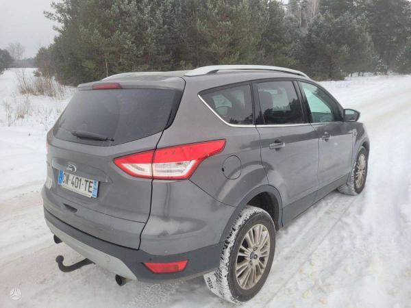 Pelēks Ford Kuga 2013 Tauragė, ar dzinēja tilpumu 2.00 L un nobraukumu 280 tūkst. km par 7500 €, foto 5 vietnē AUTOMOTO.COM.LV