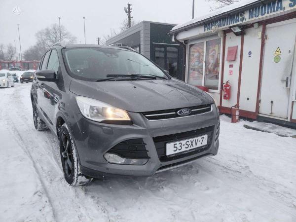 Pelēks Ford Kuga 2013 Klaipėda, ar dzinēja tilpumu 2.00 L un nobraukumu 276 tūkst. km par 6999 €, foto 2 vietnē AUTOMOTO.COM.LV