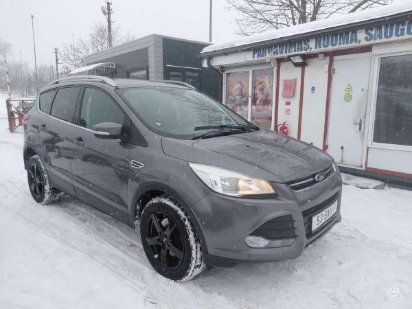Pelēks Ford Kuga 2013 Klaipėda, ar dzinēja tilpumu 2.00 L un nobraukumu 276 tūkst. km par 6999 €, foto 3 vietnē AUTOMOTO.COM.LV