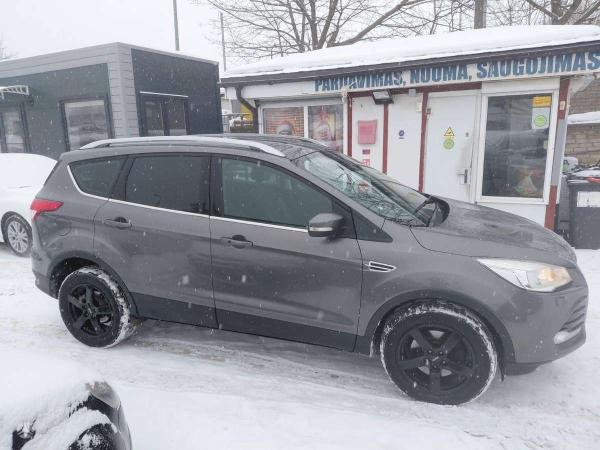 Pelēks Ford Kuga 2013 Klaipėda, ar dzinēja tilpumu 2.00 L un nobraukumu 276 tūkst. km par 6999 €, foto 4 vietnē AUTOMOTO.COM.LV