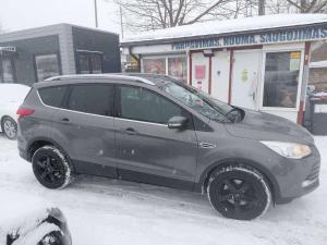 Grey Ford Kuga 2013 in Klaipeda, with an engine capacity of 2.00 L and mileage of 276 thousand km for 6999 €, photo 4 on AUTOMOTO.COM.LV