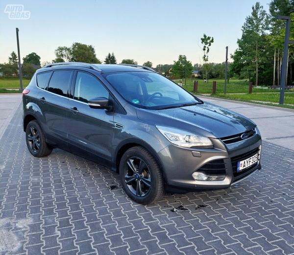 Pelēks Ford Kuga 2013 Jurbarkas, ar dzinēja tilpumu 1.60 L un nobraukumu 158 tūkst. km par 6600 €, foto 1 vietnē AUTOMOTO.COM.LV