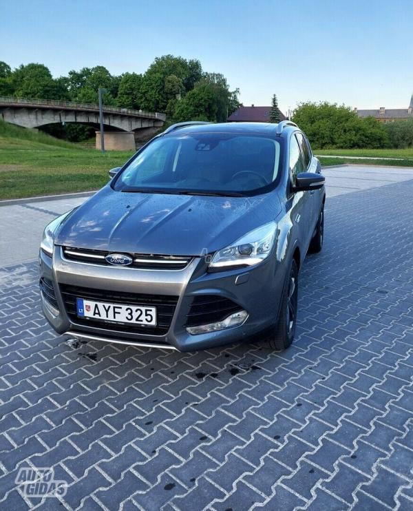 Pelēks Ford Kuga 2013 Jurbarkas, ar dzinēja tilpumu 1.60 L un nobraukumu 158 tūkst. km par 6600 €, foto 2 vietnē AUTOMOTO.COM.LV
