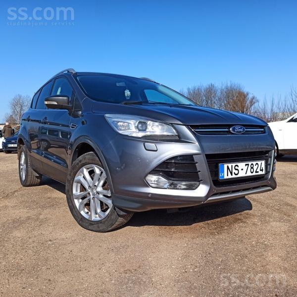 Pelēks Ford Kuga 2013 Daugavpils, ar dzinēja tilpumu 2.00 L un nobraukumu 0 tūkst. km par 8300 €, foto 2 vietnē AUTOMOTO.COM.LV