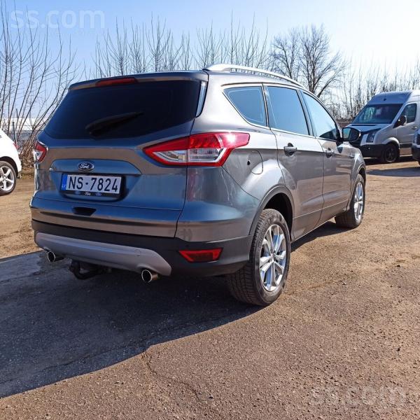 Pelēks Ford Kuga 2013 Daugavpils, ar dzinēja tilpumu 2.00 L un nobraukumu 0 tūkst. km par 8300 €, foto 7 vietnē AUTOMOTO.COM.LV