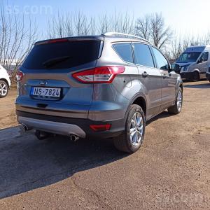Grey Ford Kuga 2013 in Daugavpils, with an engine capacity of 2.00 L and mileage of 0 thousand km for 8300 €, photo 8 on AUTOMOTO.COM.LV