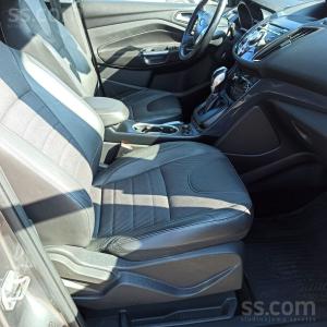 Grey Ford Kuga 2013 in Daugavpils, with an engine capacity of 2.00 L and mileage of 0 thousand km for 8300 €, photo 20 on AUTOMOTO.COM.LV