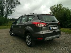 Pelēks Ford Kuga 2013 Rīga, ar dzinēja tilpumu 2.00 L un nobraukumu 272 tūkst. km par 8250 €, foto 4 vietnē AUTOMOTO.COM.LV