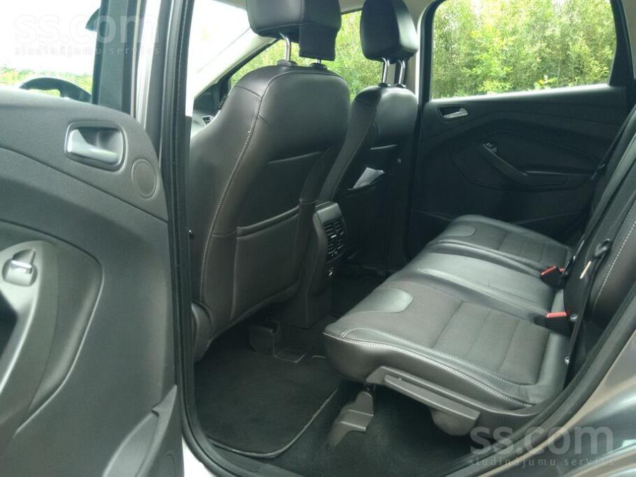 Pelēks Ford Kuga 2013 Rīga, ar dzinēja tilpumu 2.00 L un nobraukumu 272 tūkst. km par 8250 €, foto 9 vietnē AUTOMOTO.COM.LV