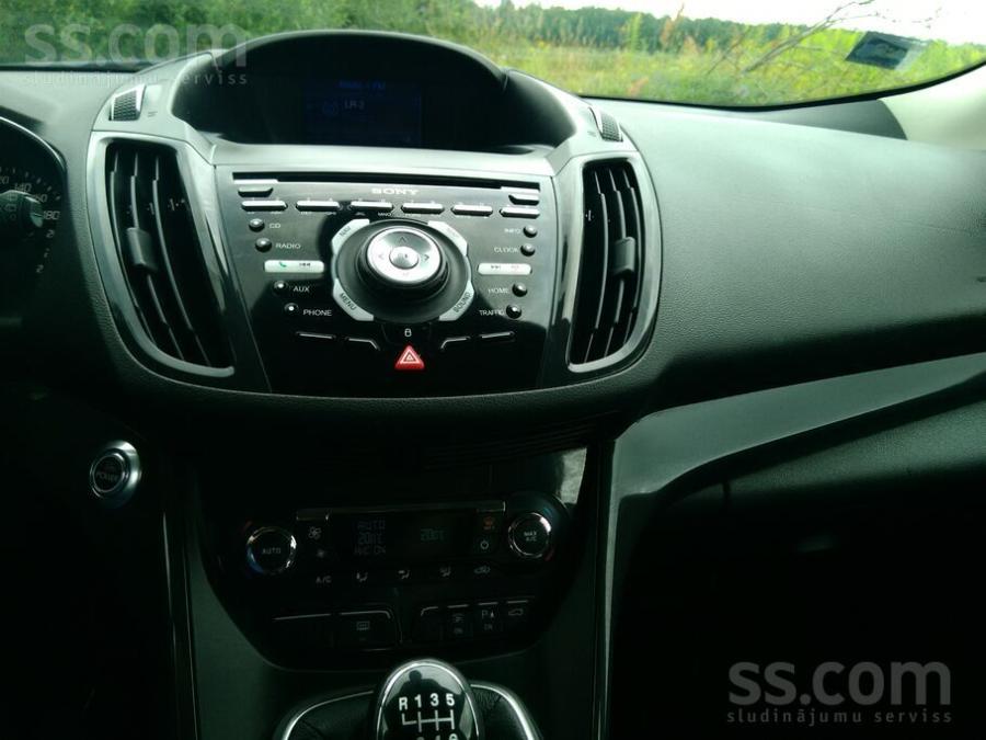 Pelēks Ford Kuga 2013 Rīga, ar dzinēja tilpumu 2.00 L un nobraukumu 272 tūkst. km par 8250 €, foto 16 vietnē AUTOMOTO.COM.LV