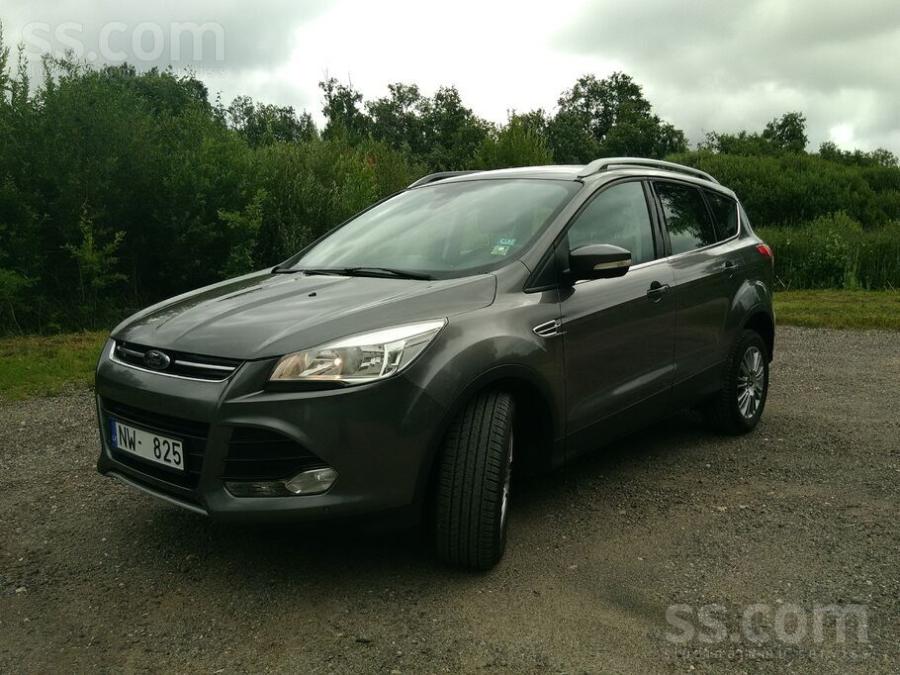 Pelēks Ford Kuga 2013 Rīga, ar dzinēja tilpumu 2.00 L un nobraukumu 272 tūkst. km par 8250 €, foto 1 vietnē AUTOMOTO.COM.LV