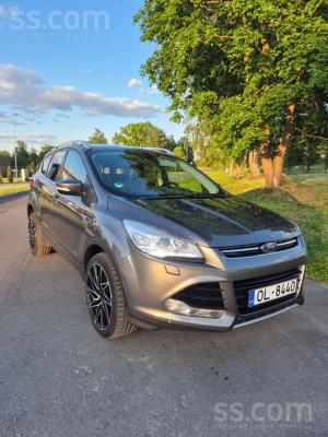 Pelēks Ford Kuga 2013 Jelgava, ar dzinēja tilpumu 2.00 L un nobraukumu 198 tūkst. km par 7400 €, foto 5 vietnē AUTOMOTO.COM.LV