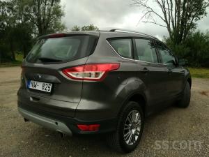Pelēks Ford Kuga 2013 Rīga, ar dzinēja tilpumu 2.00 L un nobraukumu 272 tūkst. km par 8250 €, foto 5 vietnē AUTOMOTO.COM.LV