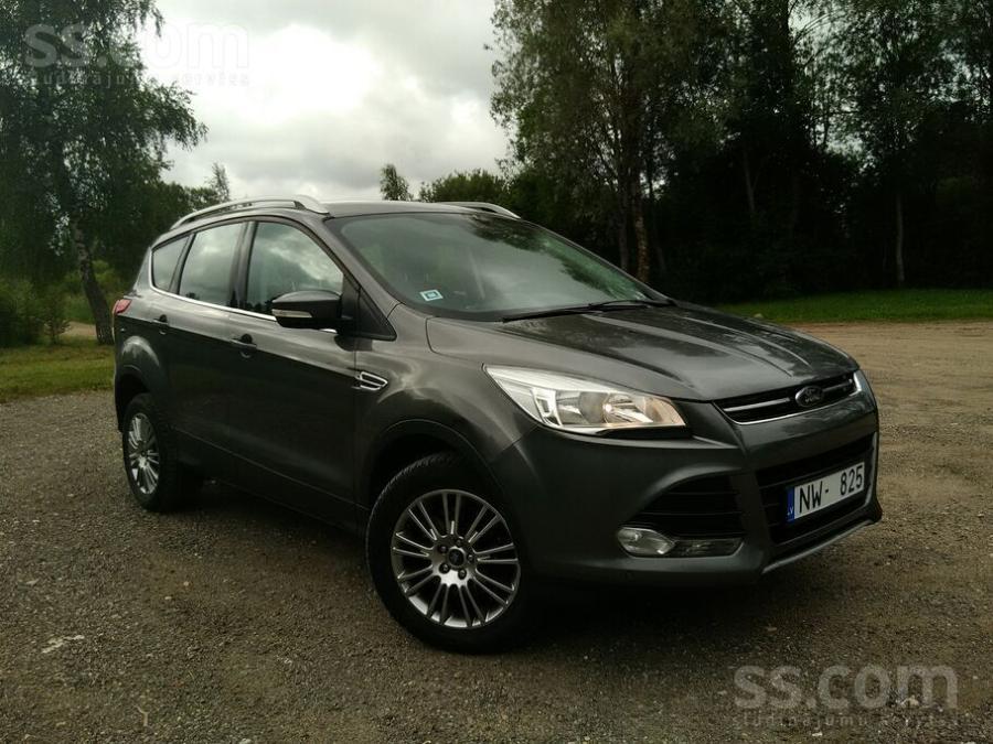 Pelēks Ford Kuga 2013 Rīga, ar dzinēja tilpumu 2.00 L un nobraukumu 272 tūkst. km par 8250 €, foto 7 vietnē AUTOMOTO.COM.LV