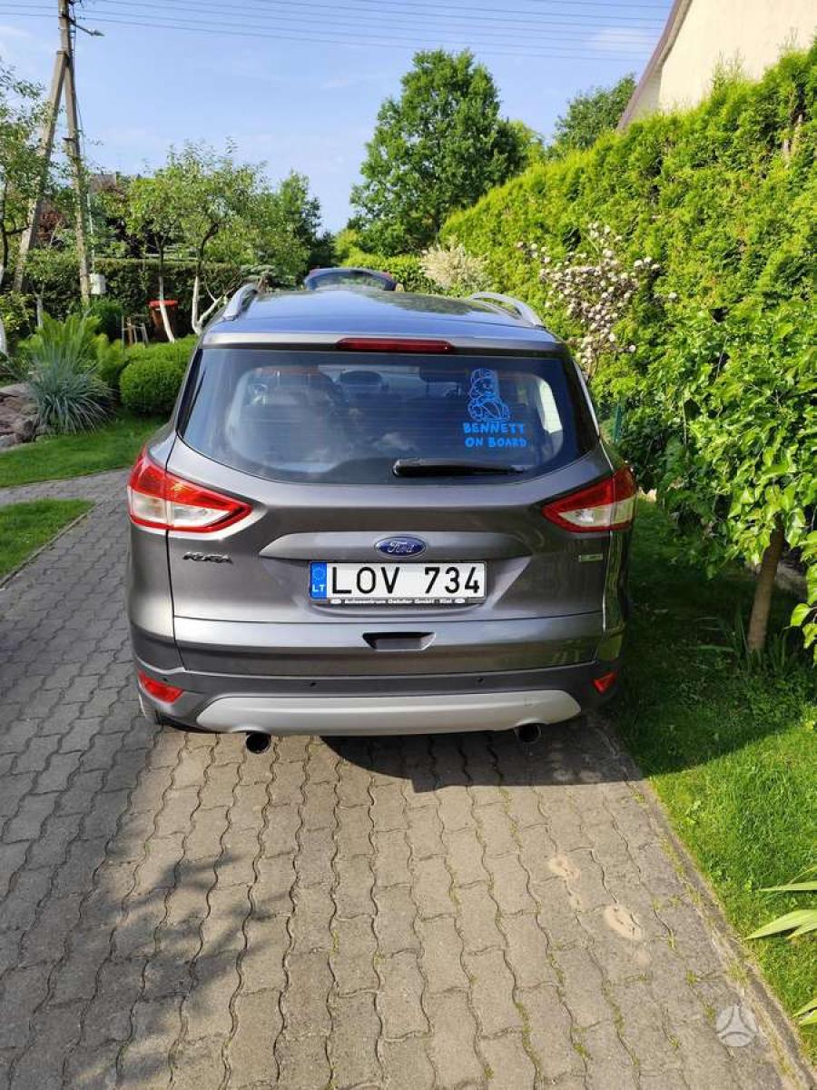 Pelēks Ford Kuga 2013 Gargždai, ar dzinēja tilpumu 1.60 L un nobraukumu 94 tūkst. km par 7900 €, foto 4 vietnē AUTOMOTO.COM.LV
