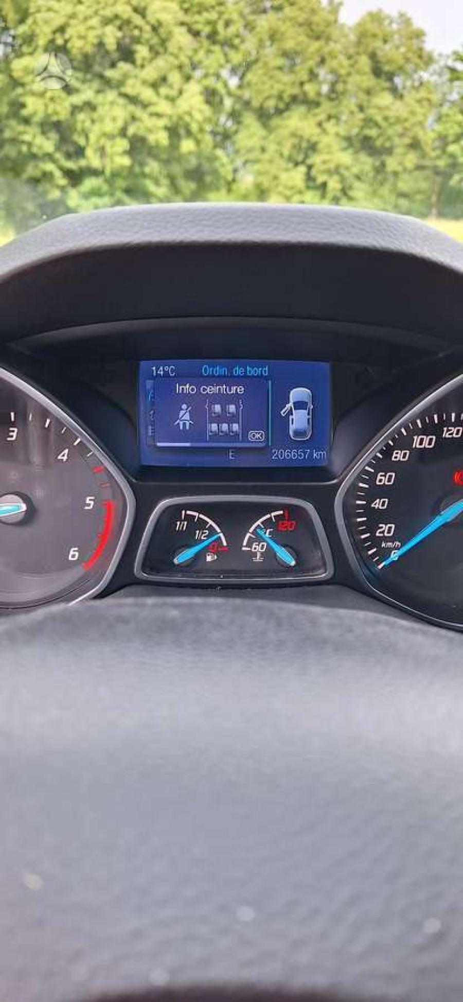 Pelēks Ford Kuga 2013 Jurbarkas, ar dzinēja tilpumu 2.00 L un nobraukumu 206 tūkst. km par 6000 €, foto 14 vietnē AUTOMOTO.COM.LV