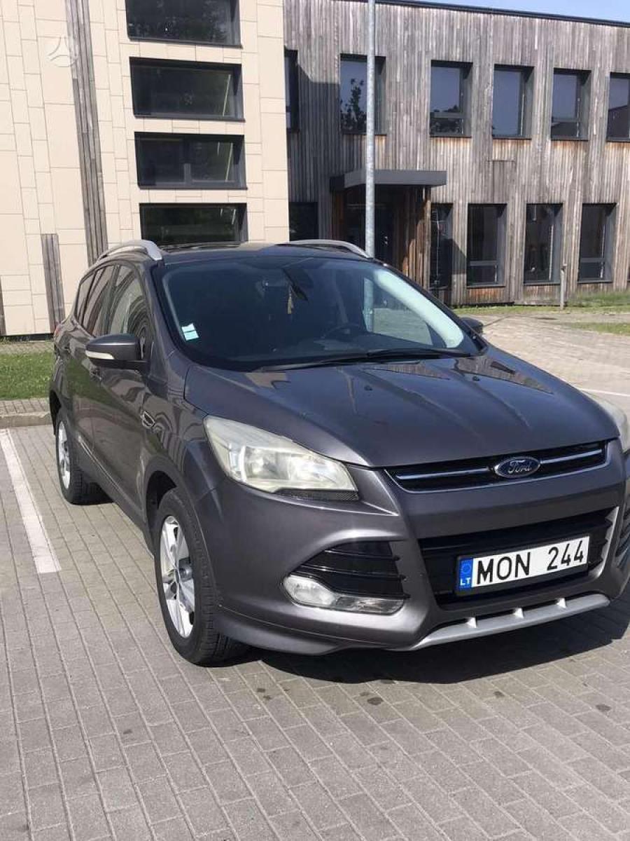 Pelēks Ford Kuga 2013 Tauragė, ar dzinēja tilpumu 2.00 L un nobraukumu 284 tūkst. km par 5300 €, foto 6 vietnē AUTOMOTO.COM.LV