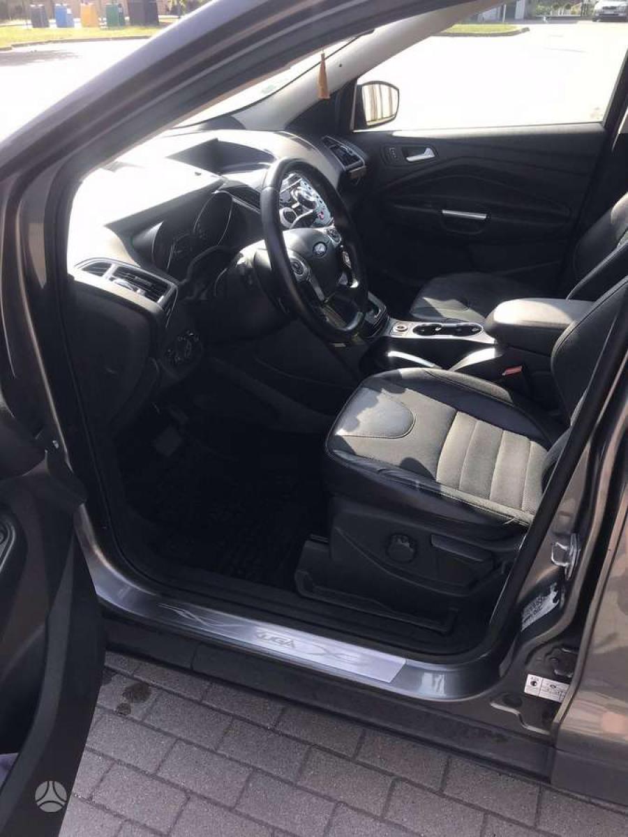 Pelēks Ford Kuga 2013 Tauragė, ar dzinēja tilpumu 2.00 L un nobraukumu 284 tūkst. km par 5300 €, foto 11 vietnē AUTOMOTO.COM.LV