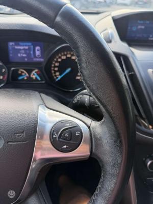 Grey Ford Kuga 2013 in Siauliai, with an engine capacity of 1.60 L and mileage of 178 thousand km for 5700 €, photo 16 on AUTOMOTO.COM.LV