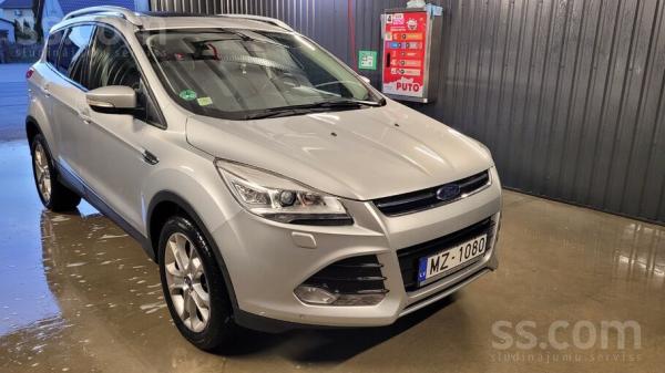 Pelēks Ford Kuga 2013 Liepāja, ar dzinēja tilpumu 2.00 L un nobraukumu 230 tūkst. km par 7900 €, foto 3 vietnē AUTOMOTO.COM.LV